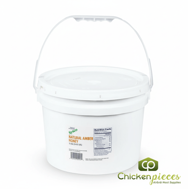 Sysco Natural Amber Honey 15KG - Bulk Food Service - 528.34 oz (33.02 ...
