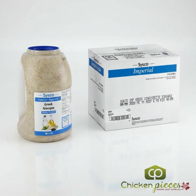 Sysco Imperial Greek Vinaigrette Dressing Bulk Size - 3.78 L/1 Gallon ...