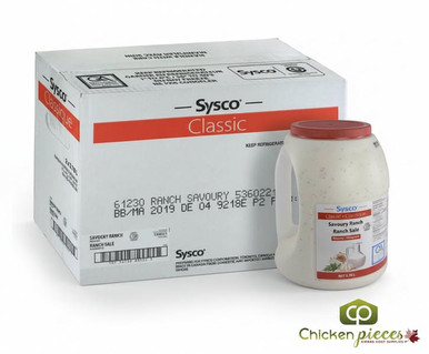 Sysco Classic Dressing Ranch Savoury 3.78L/1 Gallon (2/Case)- Canadian Made