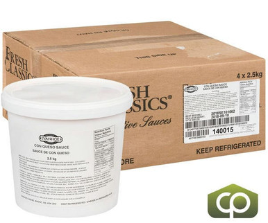 Ivanhoe Cheese Sauce Cheese Con Queso 2.5 KG/5.5 LBS (4/Case) - Chicken ...