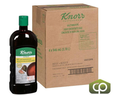 Knorr Swiss Base Beef Liquid Concentrate, 946 ML/32 ounces (4/Case)