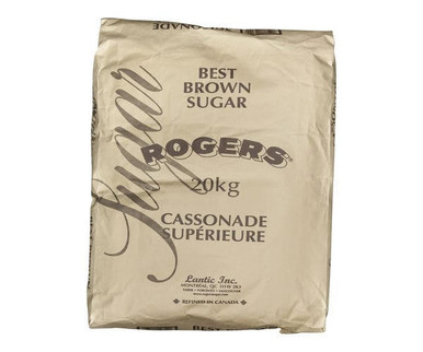 Rogers Best Brown Sugar Large Bulk 20 KG/44 lbs