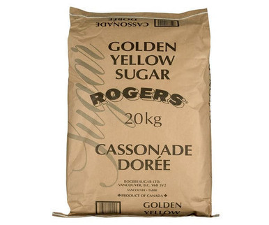 Rogers Sugar Brown Golden Yellow 20 KG/44.09 | Bulk Canada