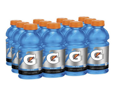 Gatorade Drink Raspberry Cool Blue Wide 591 ML (12/Case)