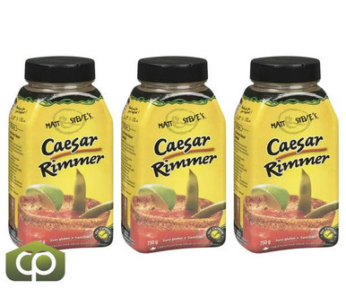 Matt & Steve's Flavour Blend Caesar Rimmer 750 GR//1.6 LBS (3/Case)