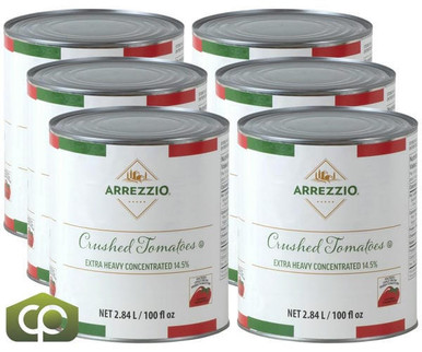 Arrezzio Classi Tomato Crushed Extra Heavy Concentrate 2.84L/96 oz (6/Case)