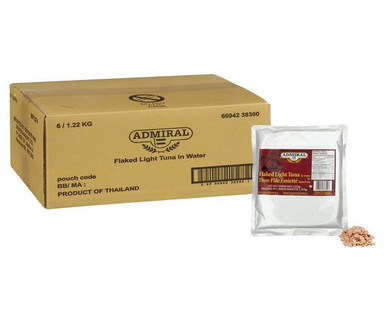 Admiral Tuna Light Flaked In Pouch 1.22KG/2.69LBS (6/Case)
