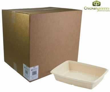 Earth Plus Container Pulp Rectangular 30 oz. 6x9 75 CT (4/Case)