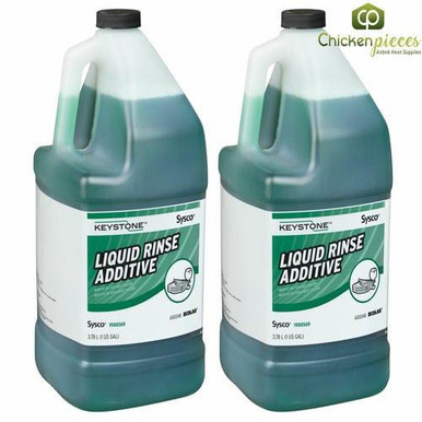 Keystone Rinse Aid Glass Wash Liquid Dispenser 3.79L/1 Gallon (2/Case)