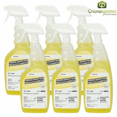 Keystone Cleaner Disinfect Peroxide Ready To Use 946 ML/2 LBS (6/Case)