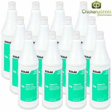 Ecolab Cleanser Creme Lemon-Eze Non-Phosphate 32 OZ/2 LBS (12/Case)