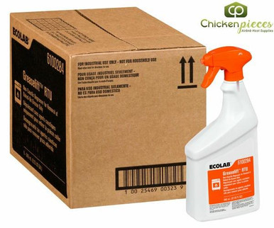 Ecolab Degreaser Heavy Duty No-PPE Ready To Use 32 OZ/2 LBS (6/Case)