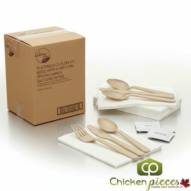 Sysco Earth Plus Kit Cutlery PSM 250-Case | Bulk Canada
