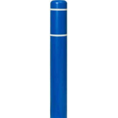 Innoplast BollardGard 7 1/8" x 72" Blue Bollard Cover with Reflective ...