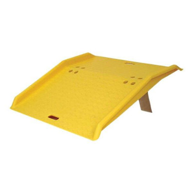 Eagle Manufacturing 35"x36"x5" Yellow HDPE Portable Dock Plate - 750 ...