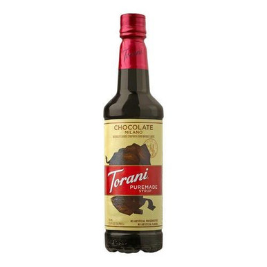 Torani Puremade Chocolate Milano Flavoring Syrup 750 mL/25.36 oz ...