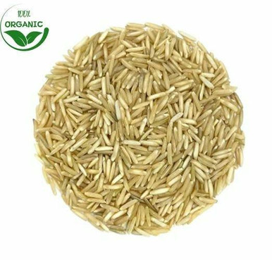 Organic Brown Basmati Rice Bulk Size 20lbs/9.07 kgs