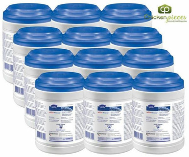 Diversey Accel Rescue Wipes with Sporicidal Disinfectant Cleaner, 160 ...