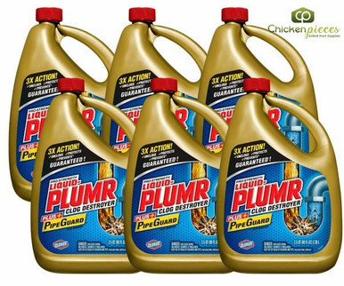 Liquid-Plumr Pro-Strength Full Clog Destroyer, 2.37L/80 oz (6/Case)
