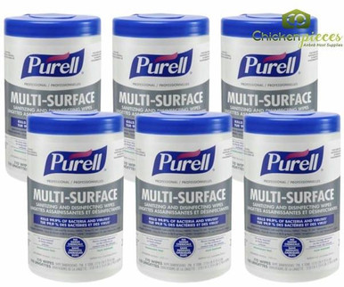 Purell Professional Multi-Surface Sanitizing and Disinfecting Wipes ...
