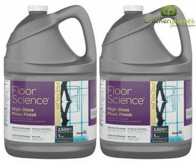 Diversey Floor Science Premium High Gloss Floor Finish 3.78L/1 Gallon(2 ...