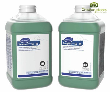 Diversey Tempest Super Concentrated Solvent Free Cleaner Degreaser, 2 ...