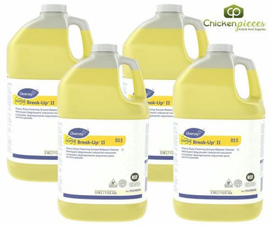 Diversey Suma Break-Up II Heavy-Duty Foaming Grease-Release Cleaner, 3. ...
