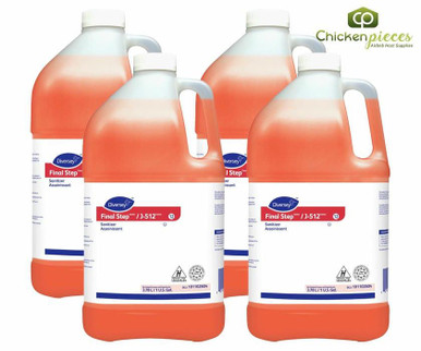 Diversey Final Step J-512 Sanitizer, 3.78 L/1 Gallon (4/Case)