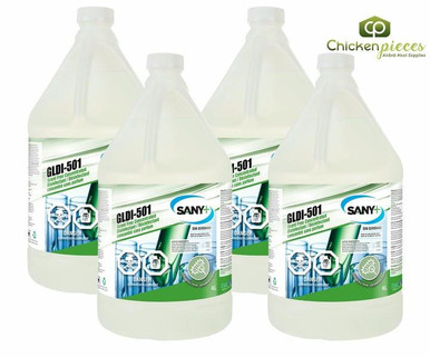 Sany+ Concentrated Disinfectant Cleaner, Scent Free, 4L/1.05 Gallon (4 ...