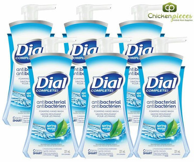 Dial® Complete Antibacterial Foaming Hand Wash, Spring Water, 221 ml/7. ...