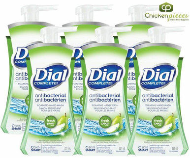 Dial® Complete Antibacterial Foaming Hand Wash, Freash Pear 221 ml/7.47 ...
