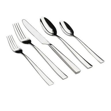 Gourmet Settings Resto Flatware Set – 60-Piece, Premium Stainless Steel