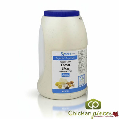 Sysco Imperial Dressing Caesar Creamy Garlic 3.78L/7.98Lbs Canadian Made