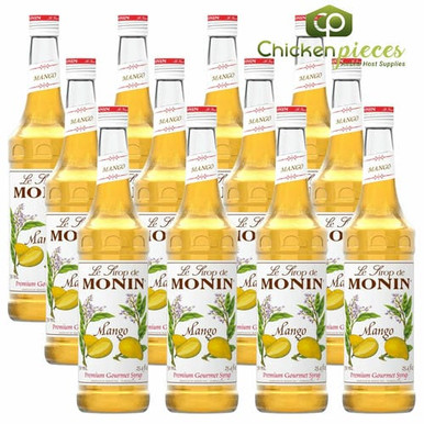 Monin Premium Mango Flavoring / Fruit Syrup 750mL/25.36oz (12/Case)