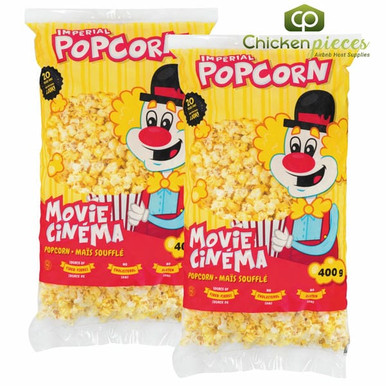 Imperial Pop Corn Quality Bulk Large 400g/14.1oz (2/Case)-Canadian Made