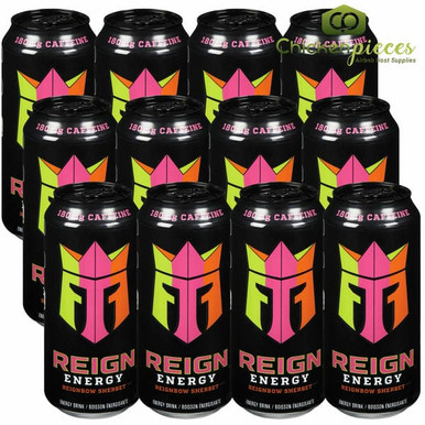 Reign Reignbow Sherbet Energy Drinks 473ml/16oz (12/Case)