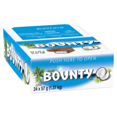 Bounty Candy Bars 1.37kg/3.02Lbs