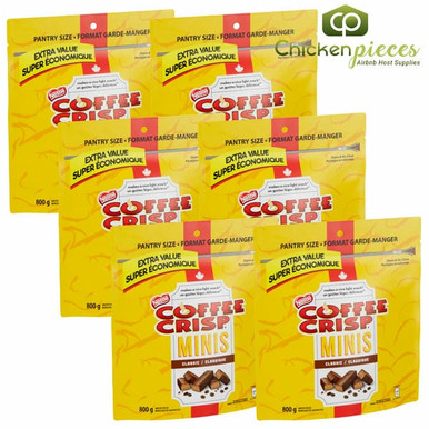 Nestlé Coffee Crisp Minis Wafer Bars 800g/28.22oz