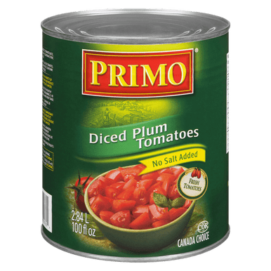Primo Diced Tomatoes 2.84L/100oz | Bulk Canada