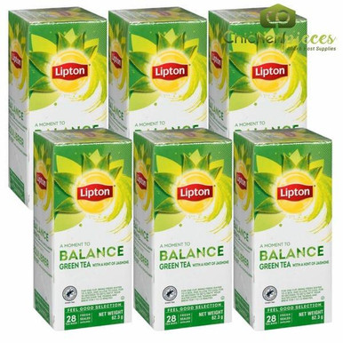 Lipton 100 Percent Natural Green Tea 28 6-Case | Bulk Canada