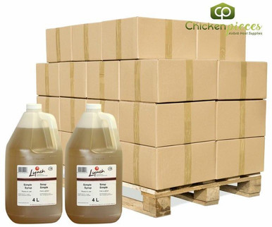 Lynch Foods Beverage Syrup, Simple 4L | 2/CASE | 50 CASES PER PALLET ...