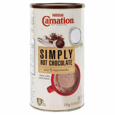 Nestle Carnation Simply Hot Chocolate 1.9 kg | Premium Cocoa Mix