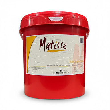 Matisse High Concentrate 50% Apricot Glaze - 14 KG Professional Bulk Pail