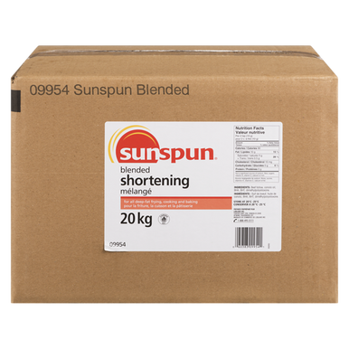 SUNSPUN Blended Shortening 20 kg/44lbs