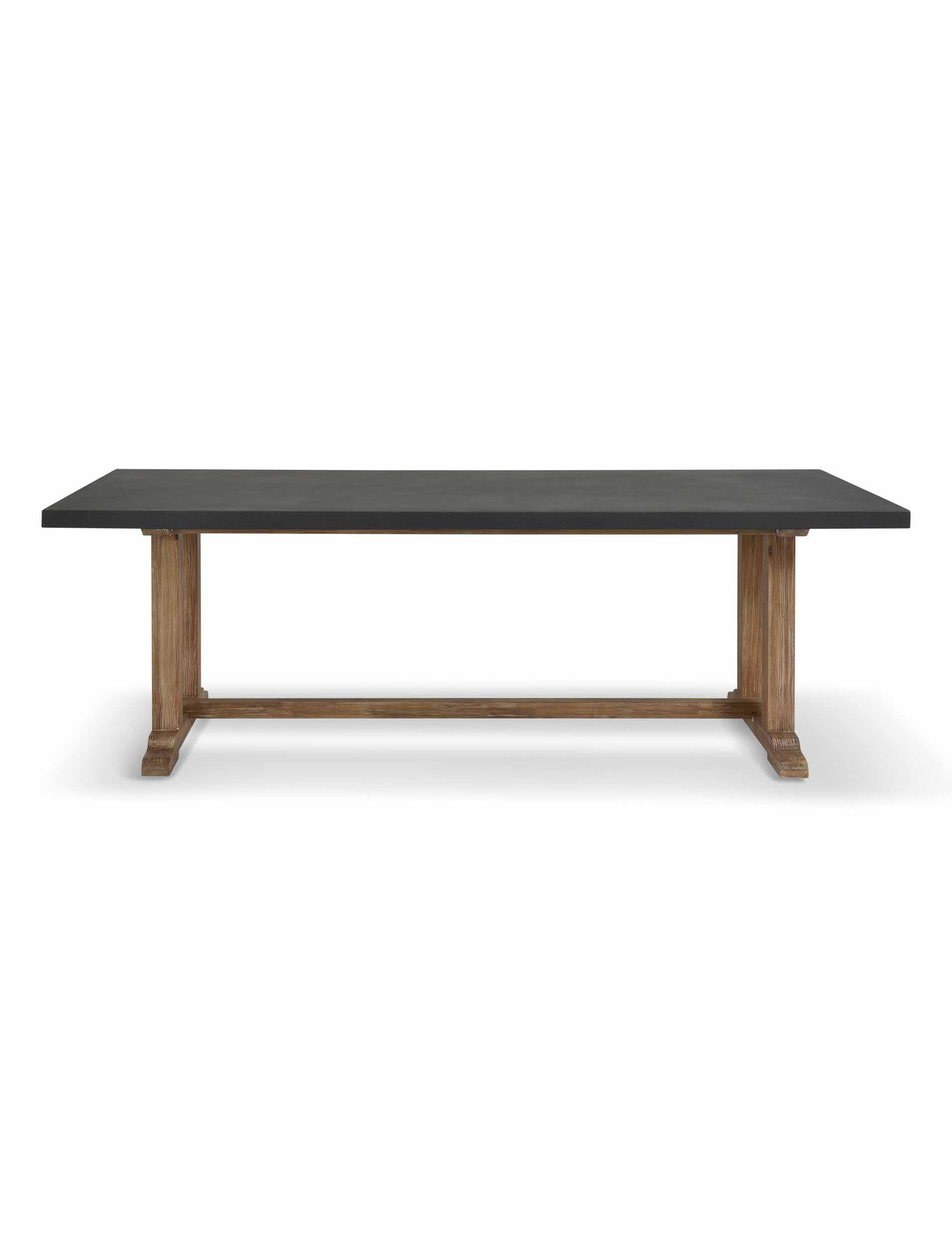 Burcot Dining Table Large Slate Grey | Garden Trading