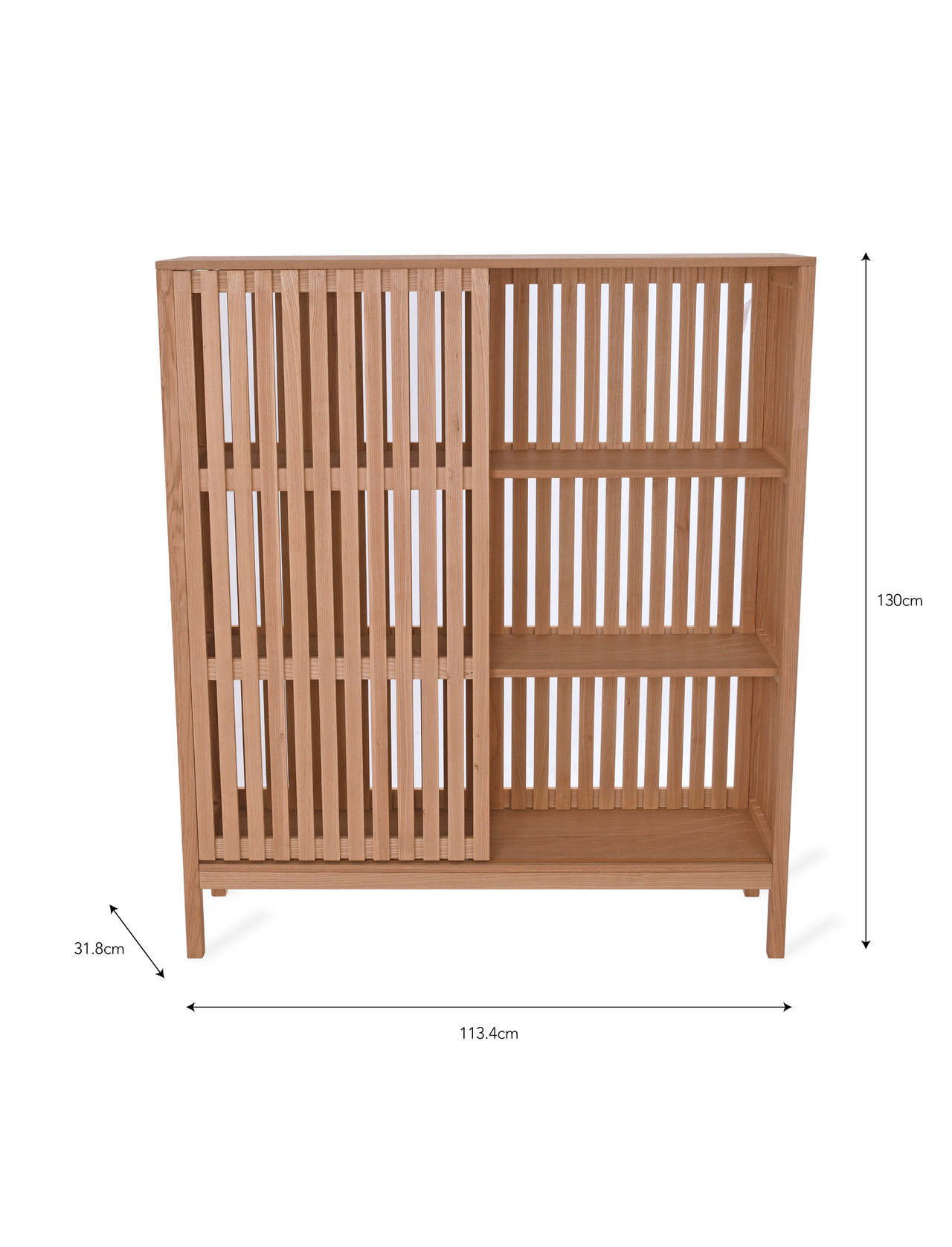 Wooden Linear Storage Unit Large | Garden Trading