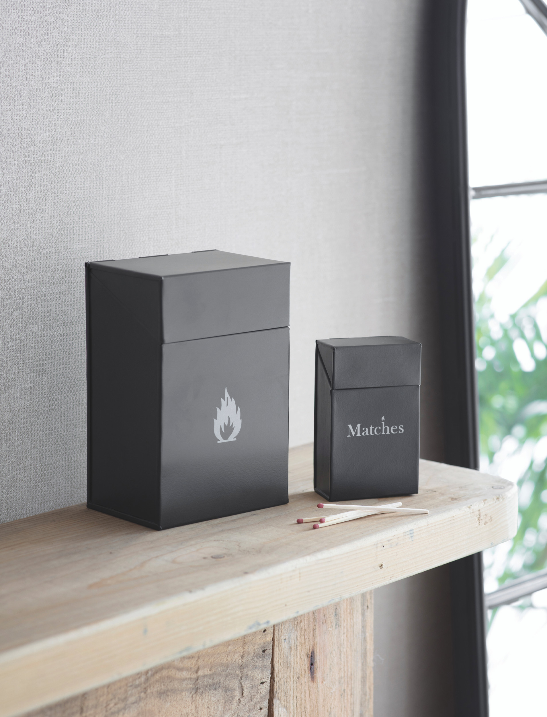 Original Firelighter Box Carbon | Garden Trading