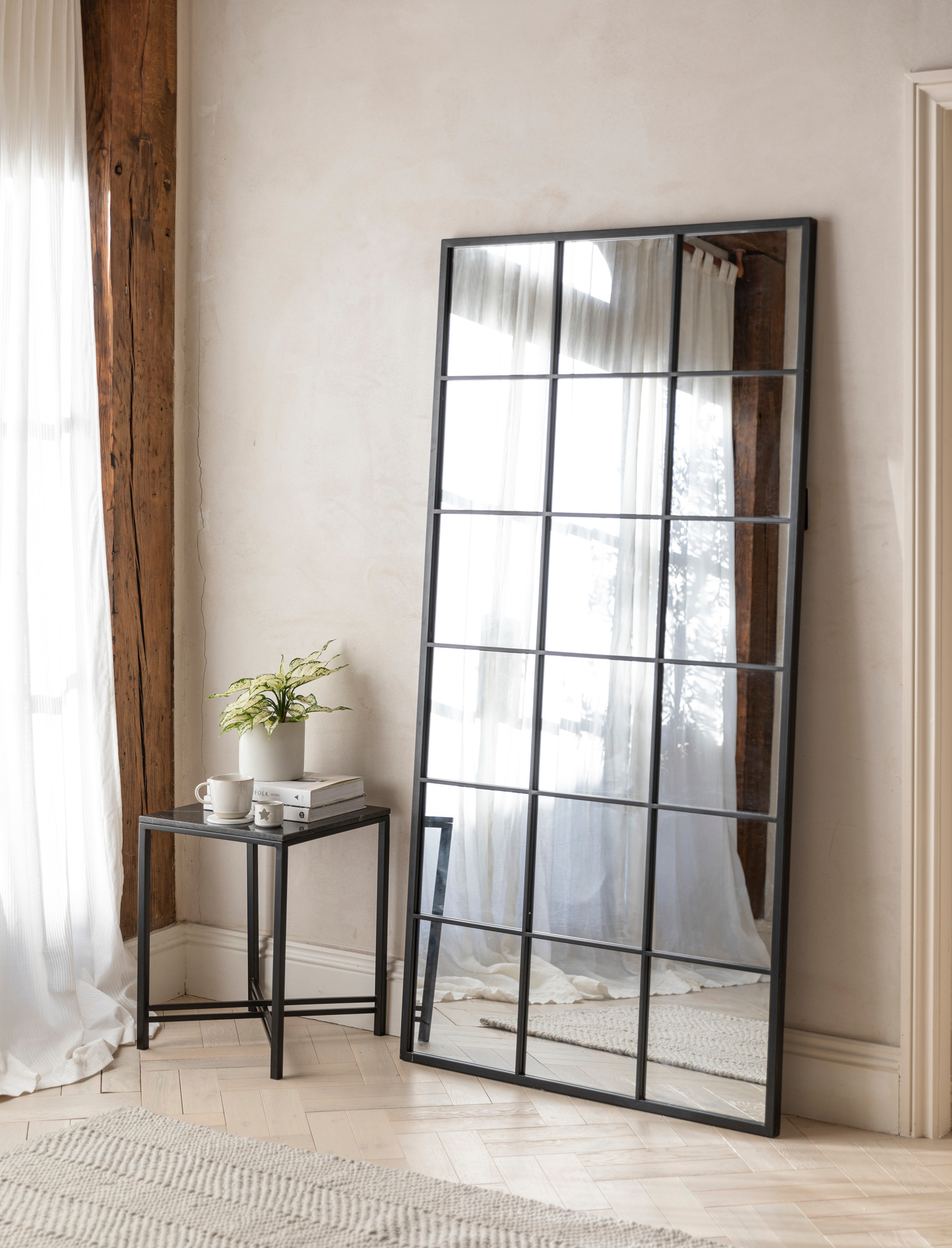 Fulbrook Leaning Mirror 180x90cm | Garden Trading