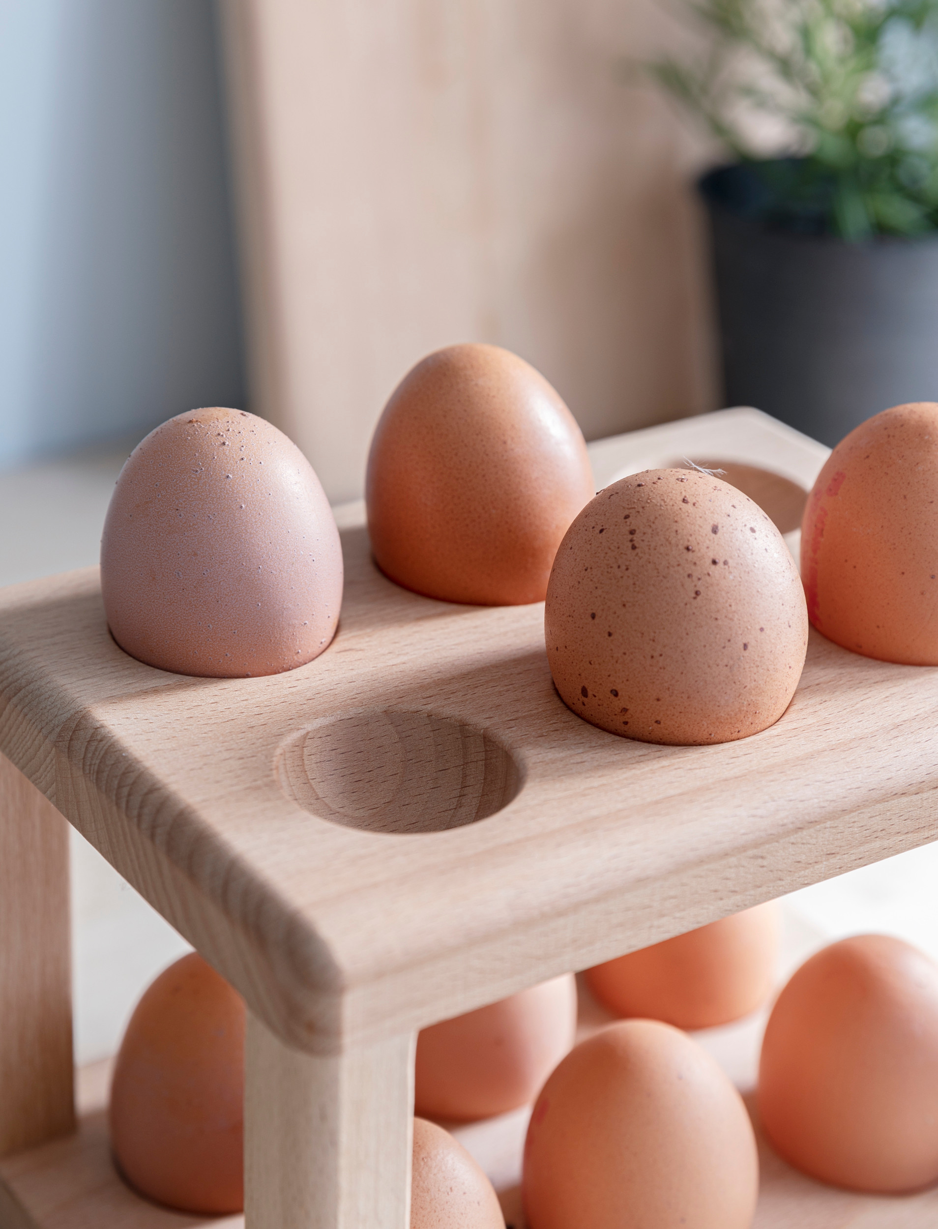 Borough Egg Rack Natural | Garden Trading