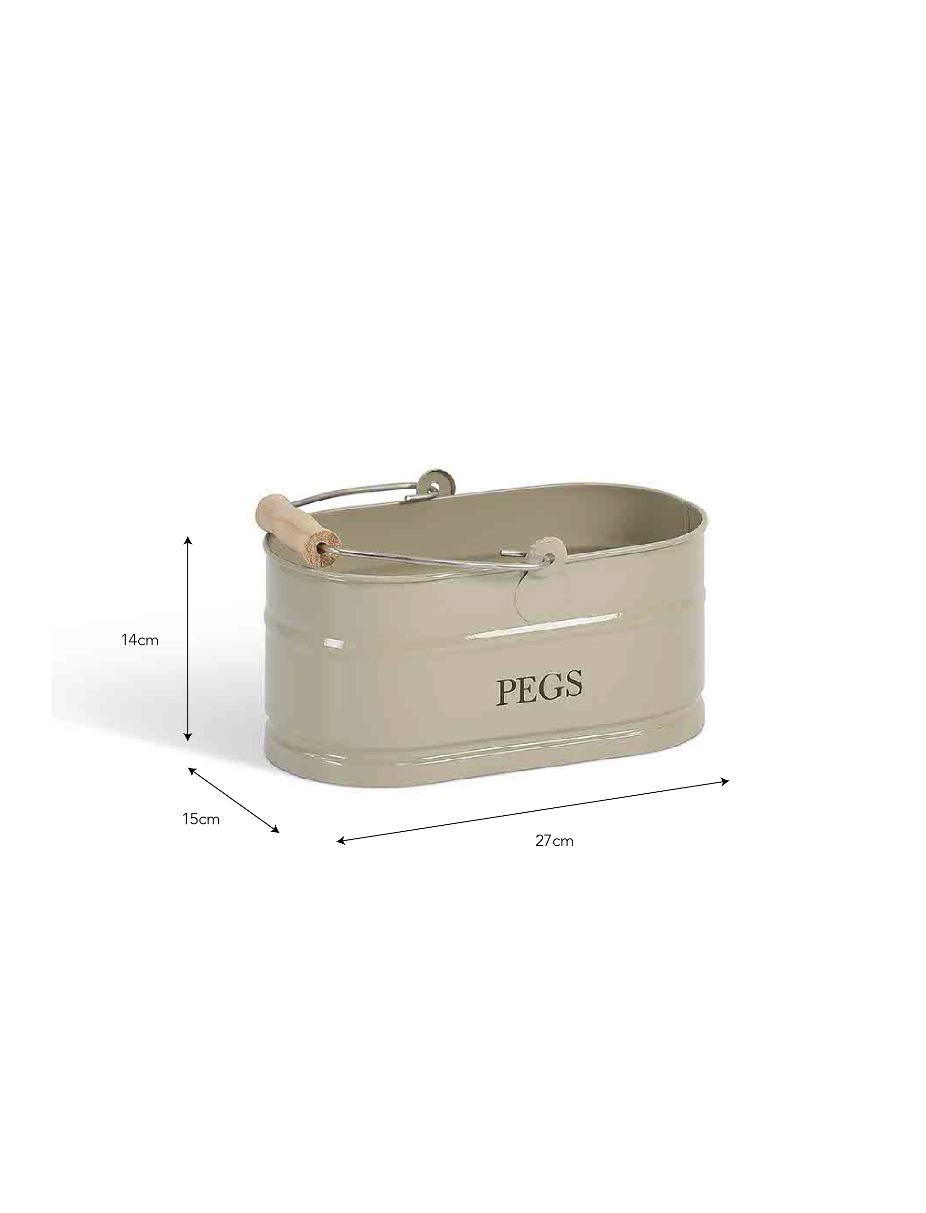 Original Peg Bucket Clay | Garden Trading
